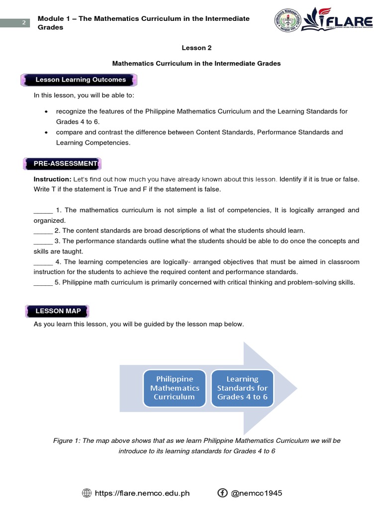 The Mathematics Curriculum in The Intermediate Grades: Lesson Learning ...