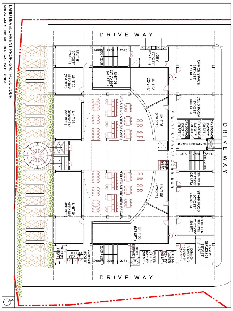 Food Court - Layout 300118 | PDF