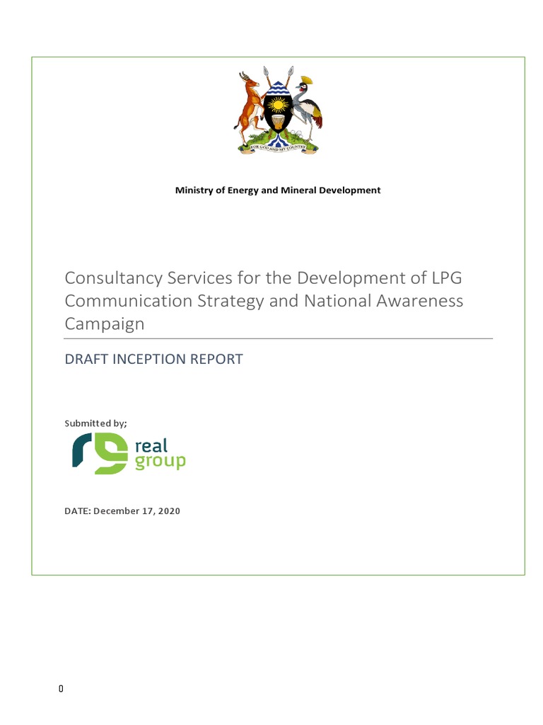Inception Report - LPG Communication Strategy and Awareness Campaign ...