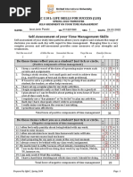 Time Management Questionnaire | PDF | Time Management | Professional Skills