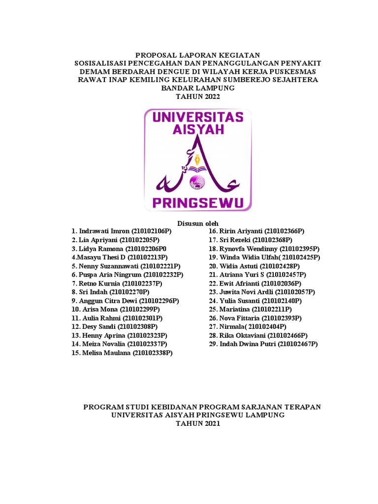 Proposal Pengabmas | PDF