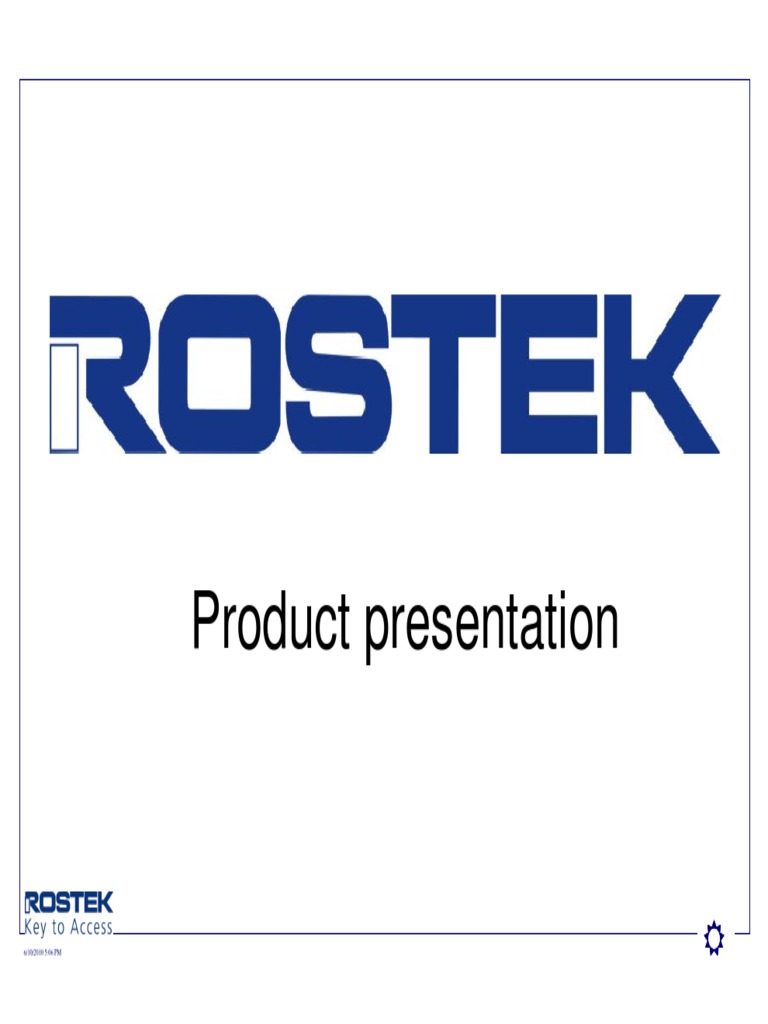 Rostek Presentation | PDF