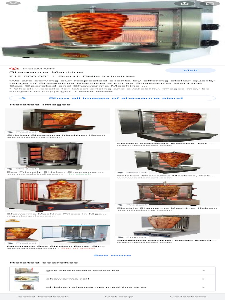 Shawarma Stand - Google Search | PDF | Meat