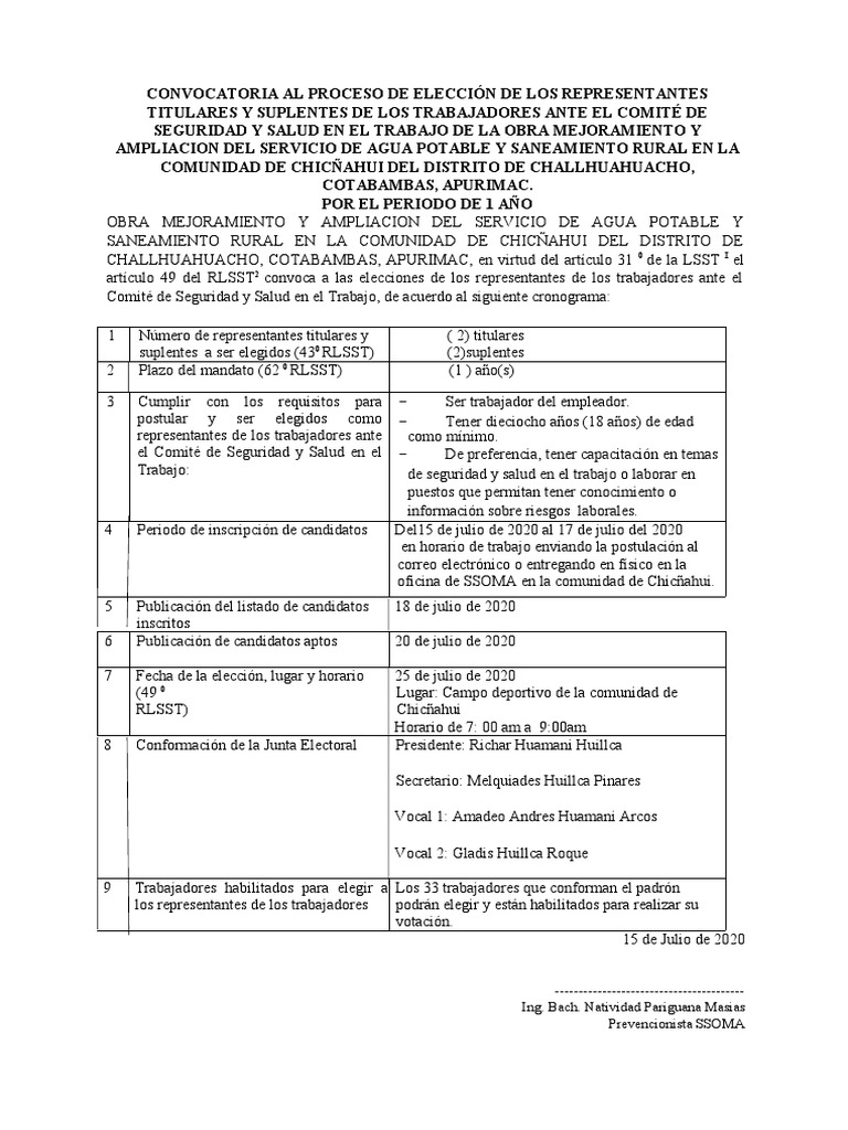 Formatos de CSST | PDF | Votación | Elecciones