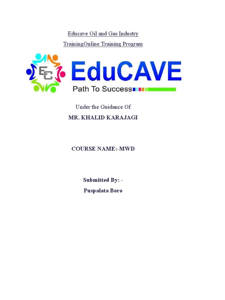MWD Course Overview and Key Components | PDF | Metrology