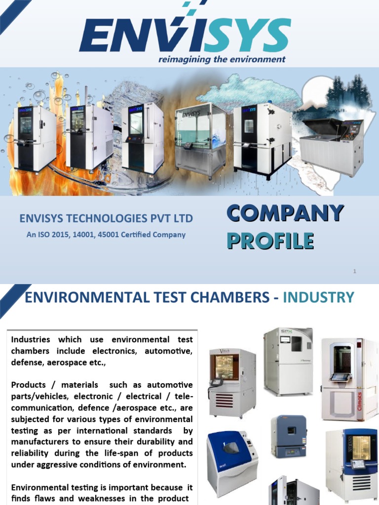 Envisys-Company Profile | PDF | Corrosion | Simulation