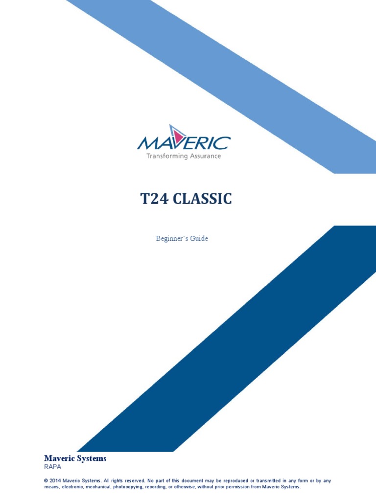 T24 Classic - Beginner Guide | PDF