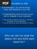 HIV Awareness Survey Questionnaire | PDF | Hiv/Aids | Hiv