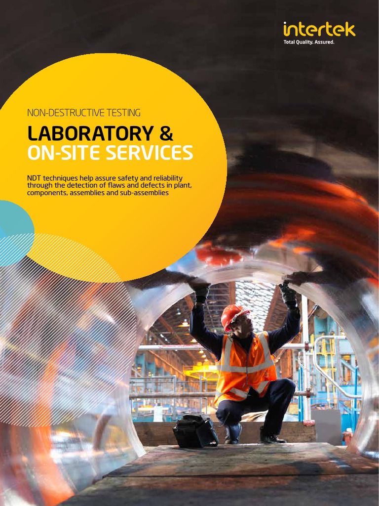 Brochure Intertek NDT Final | PDF | Nondestructive Testing | Ct Scan