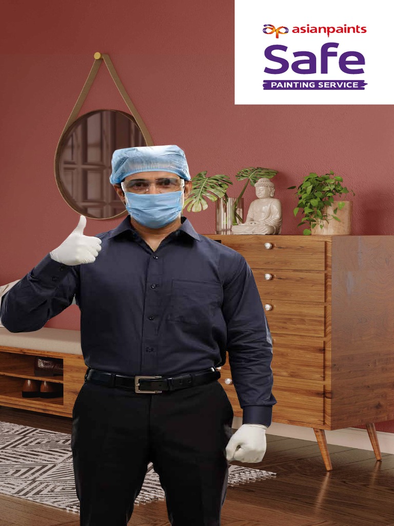 Safe Painting Brochure New | PDF | Paint | Concrete