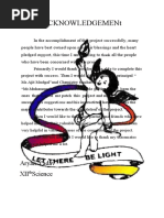 Dedication Examples For A Student Project PDF | PDF