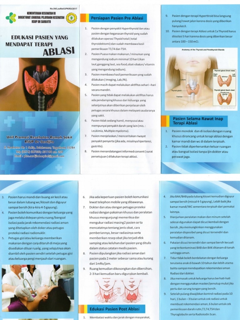 Edukasi Pasien Yang Mendapat Terapi Ablasi | PDF
