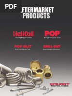 Helicoil Insert Lengths & Drill Sizes: Metric | PDF | Tools ...