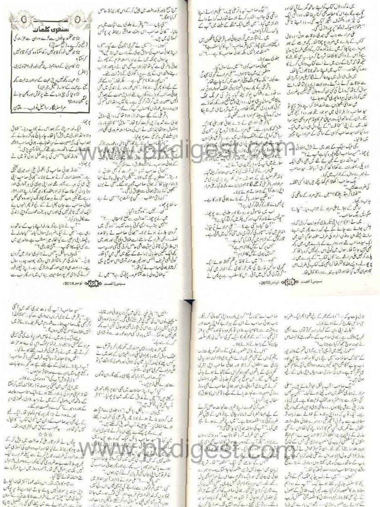 Do Dhari by Mirza Amjad Baig | PDF