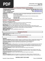 MSDS-Windex Glass Cleaner - 131017 | PDF | Dangerous Goods | Safety