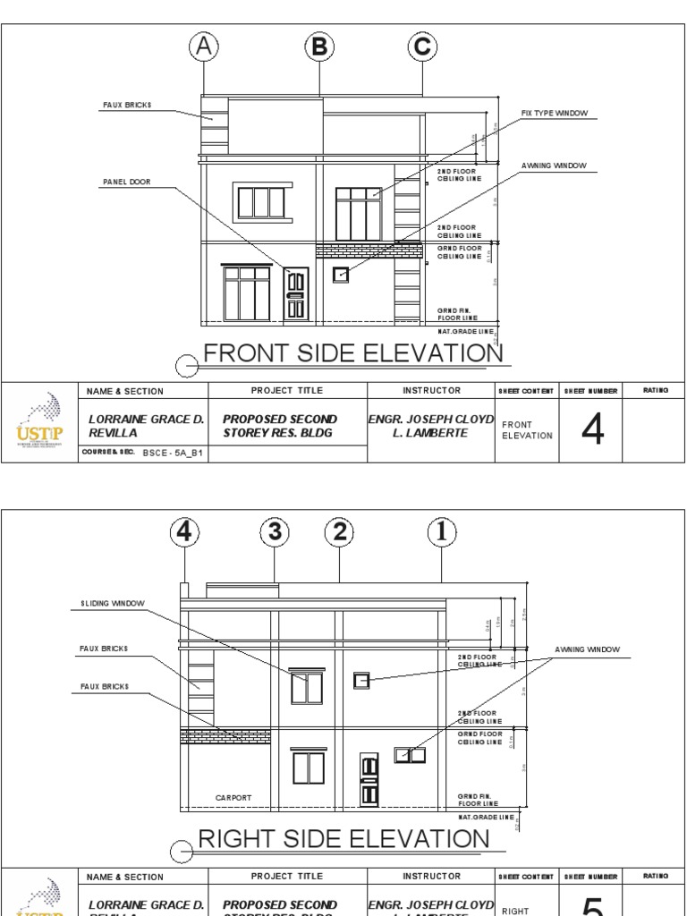 Proposed 2 Storey BLDG Elevation | PDF | Tourist Attractions | Heritage ...