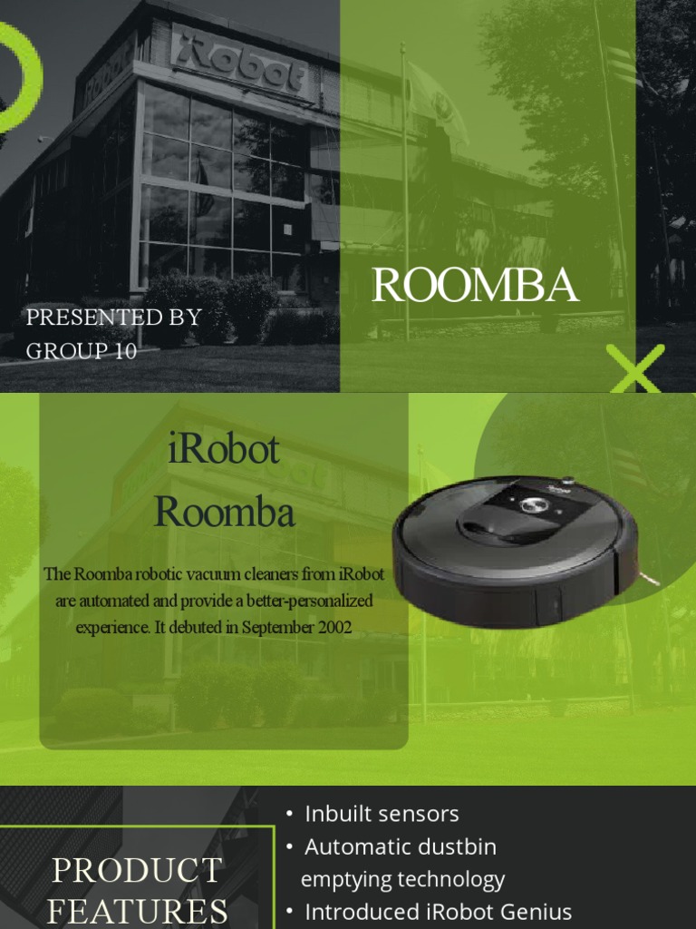 Presented by Group 10: Roomba | PDF | Robotics | Business