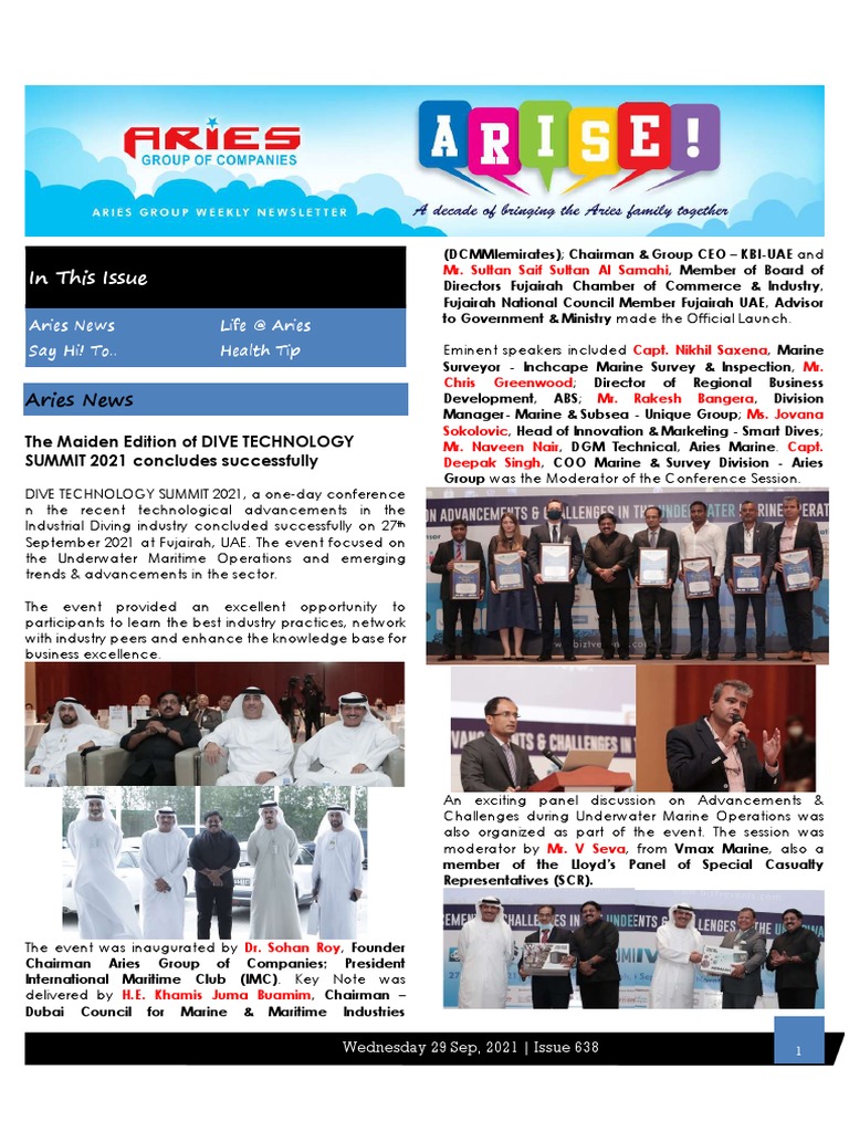 ARISE - Vol - 1 Issue 638 | PDF