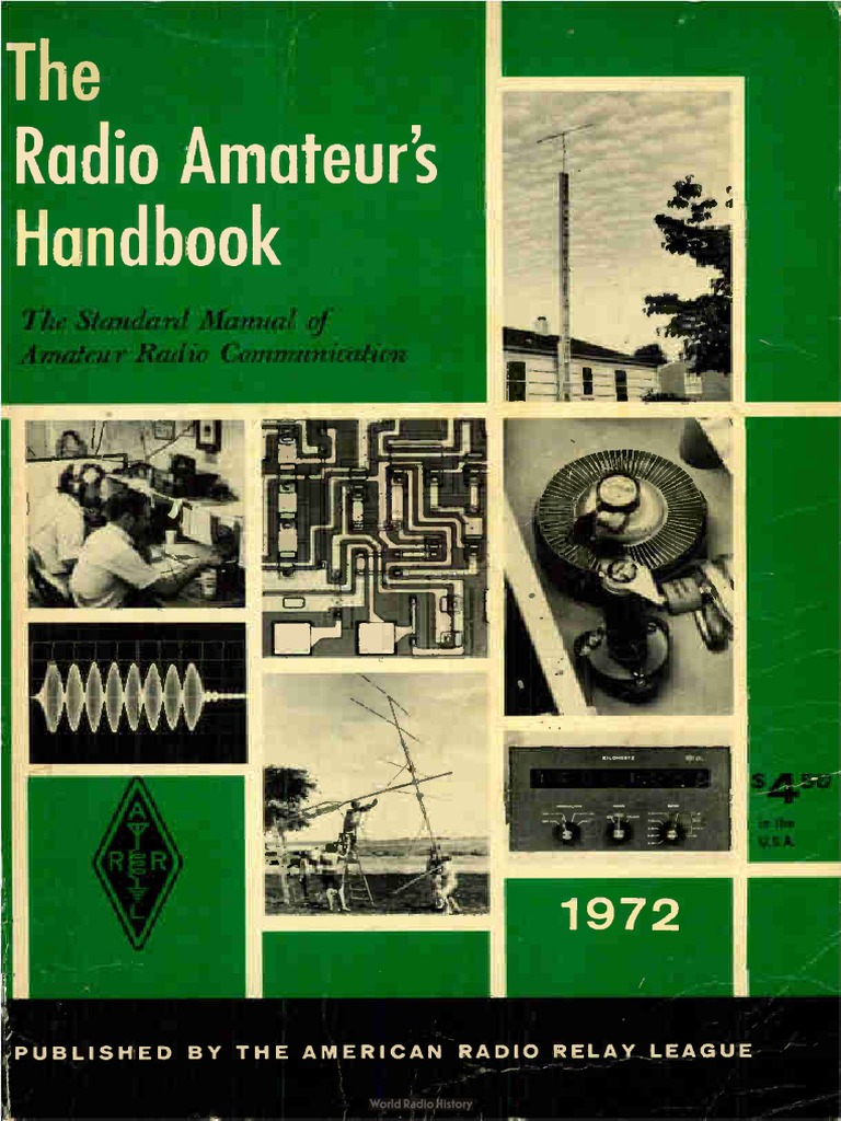 ARRL Handbook For Radio Communications 1972 49th | PDF ...
