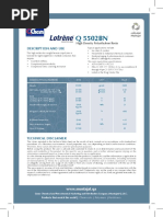 TDS - Marlex® HHM 5502BN Polyethylene | PDF | Polyethylene | Building Materials