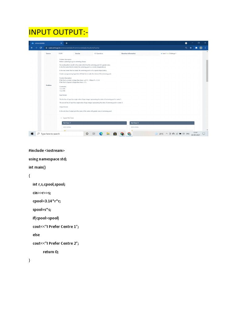 OOPS Level 1 All Sections | PDF | Namespace | Computer Programming
