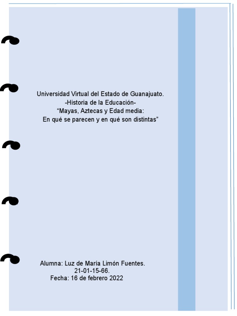 Limón Luzdemaría R3 U2 | PDF | Civilización maya | Edades medias