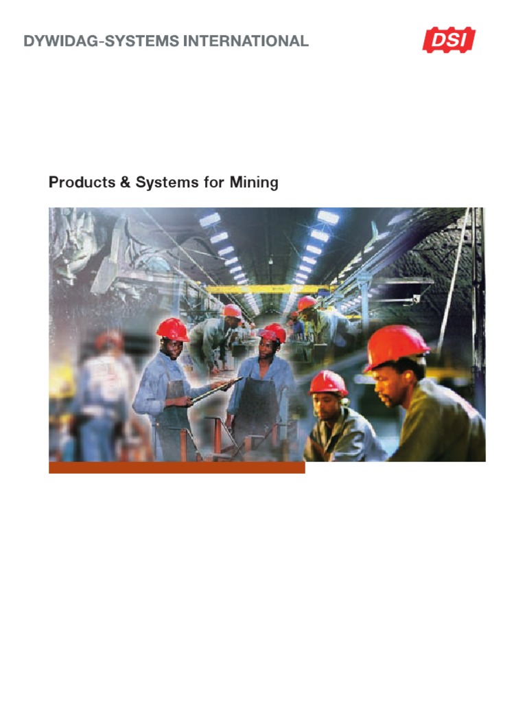 DSI-Products and Systems of Mining | PDF | Nut (Hardware) | Screw