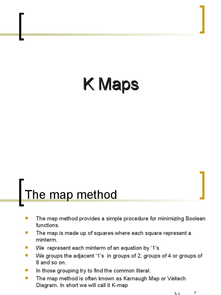 K Maps | PDF | Arithmetic | Applied Mathematics