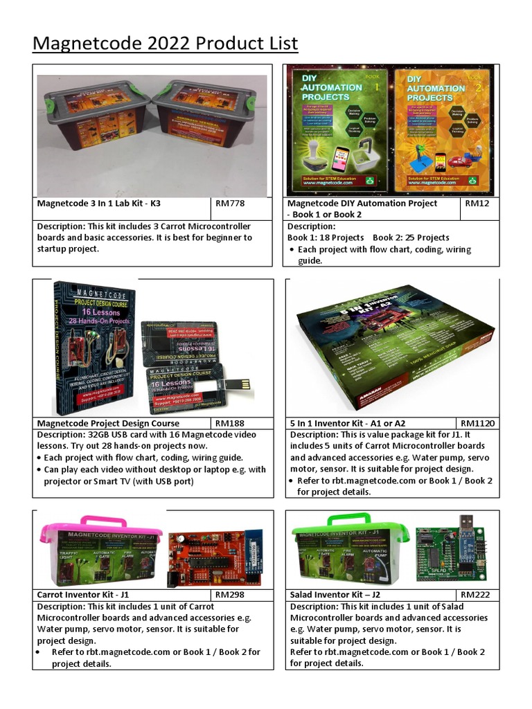Magnetcode 2022 Product List | PDF | Remote Control | Electrical ...