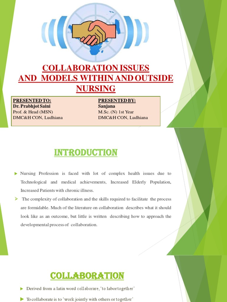 Collaboration | PDF | Nursing | Collaboration