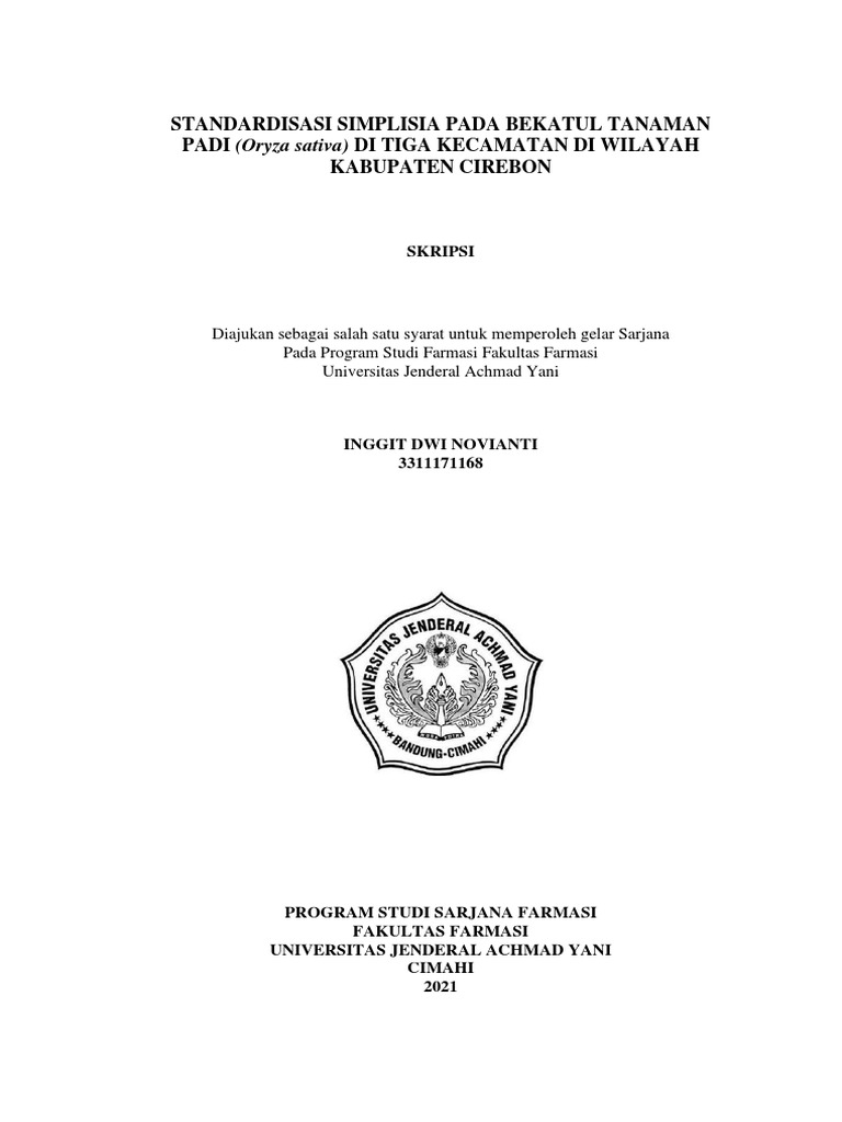 Inggit Dwi Novianti (3311171168) | PDF Inggit Dwi Novianti (3311171168) | PDF