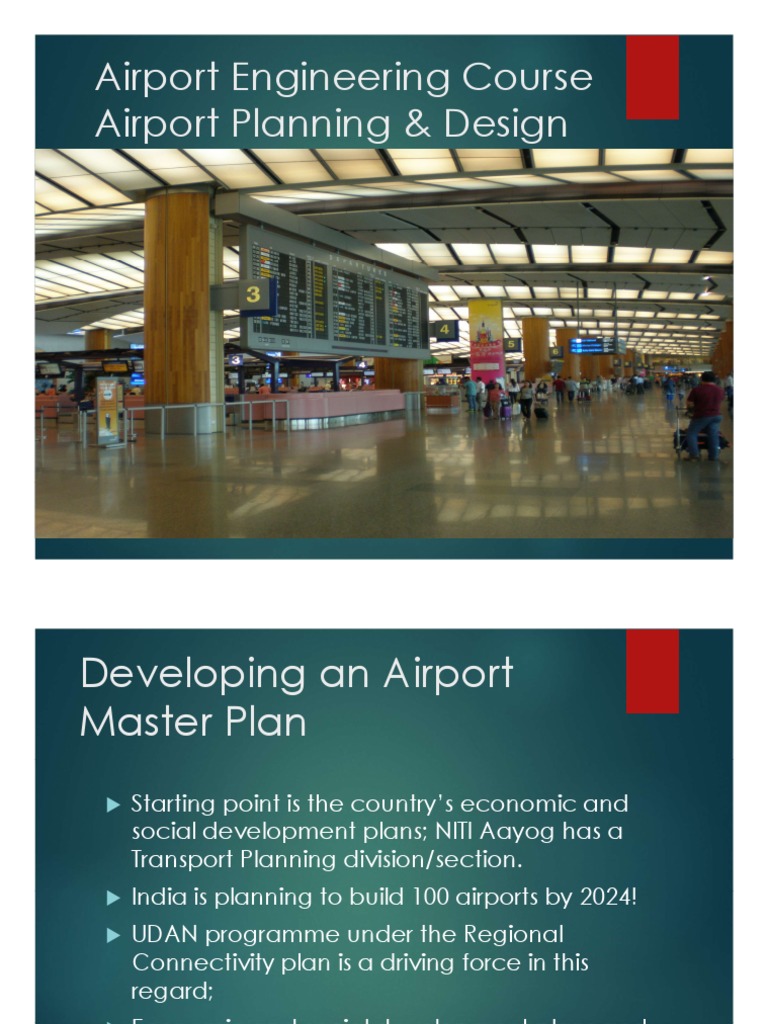 Airport Master Plan | PDF | Airport | Runway