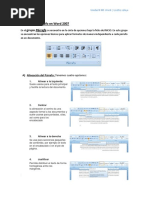 Tipos de interlineado en Word | PDF