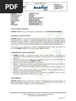 Ficha Técnica de Termidel 48 | PDF