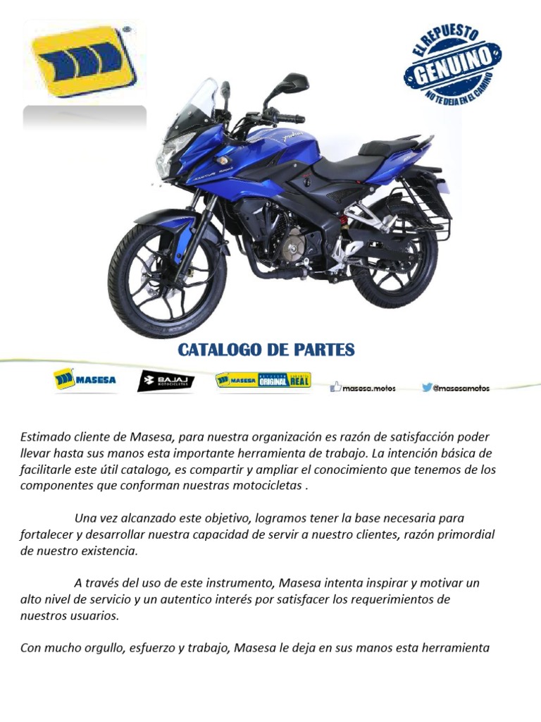 Pulsar NS 150 & AS 150 SPC | PDF | Arandela (Hardware) | Engranaje