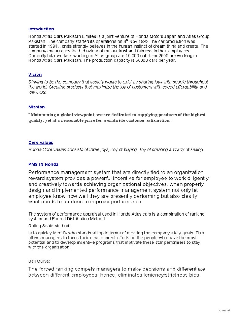 Interview - Honda CFO | PDF | Performance Appraisal | Employment