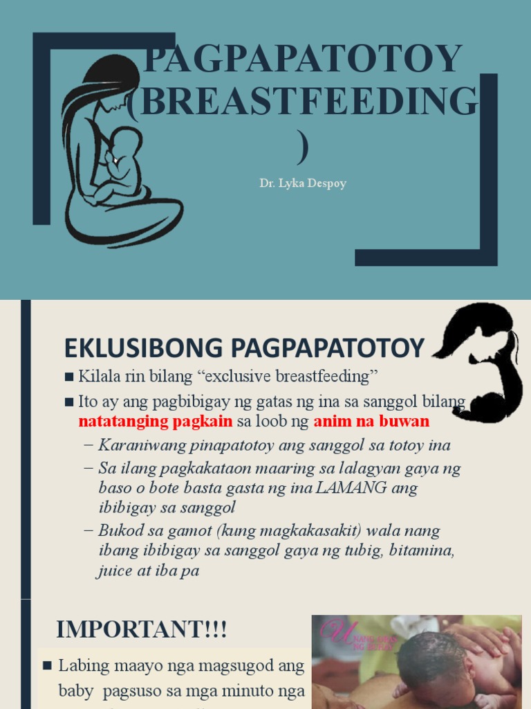 8 Breastfeeding Lecture Pdf