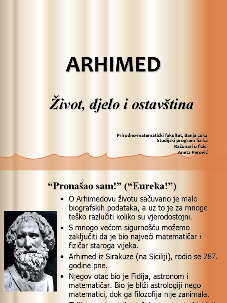 ARHIMED | PDF