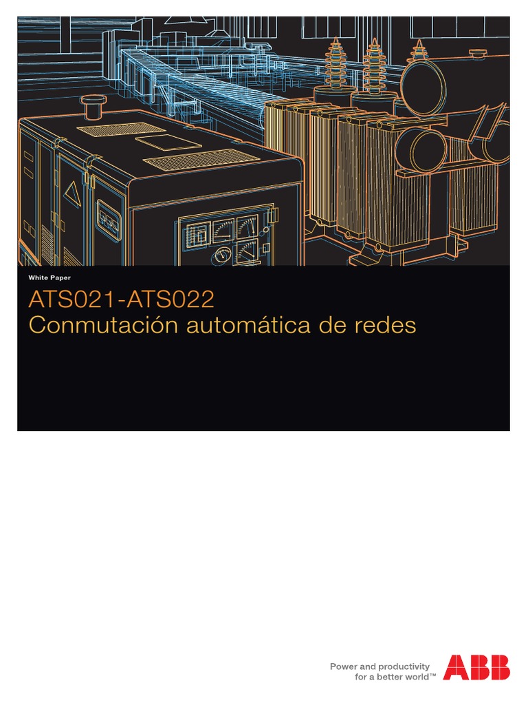 Abb 8 - ATS | PDF | Transformador | Generador eléctrico