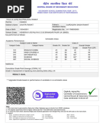 Class 9 Marksheet Format 2023-2024 | PDF