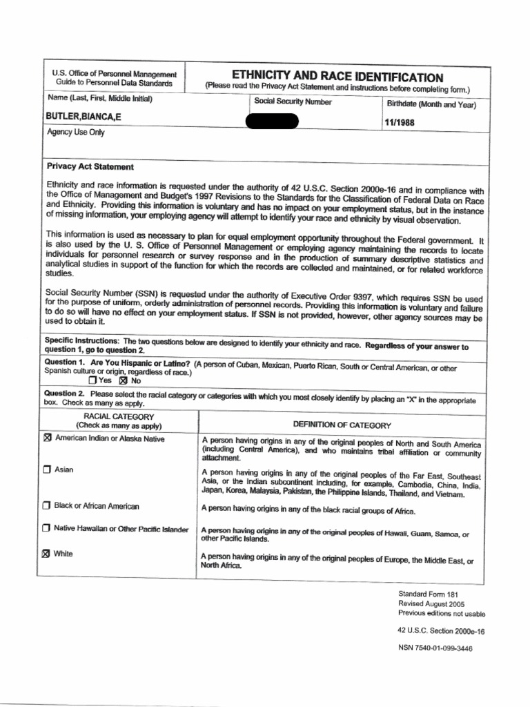 Indigenous Status Correction | PDF