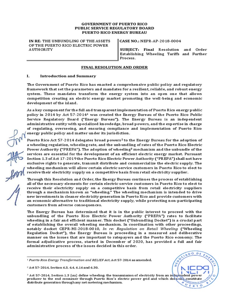 AP20180004 Final Resolution and Order | PDF