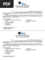 Example of Solicitation Letter Filipino | PDF