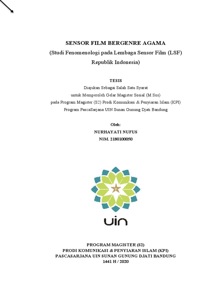 (Tesis Nufus) (Autosaved) Edit | PDF