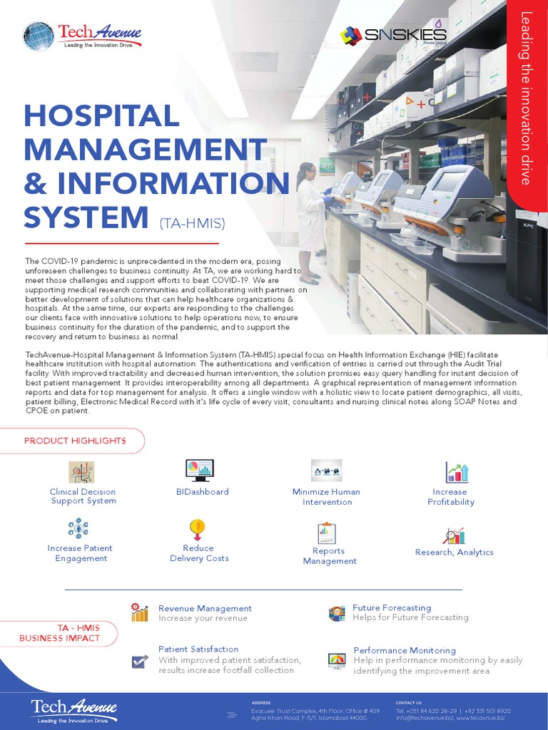 Hospital Management & Information System: S Skies | PDF | Patient ...