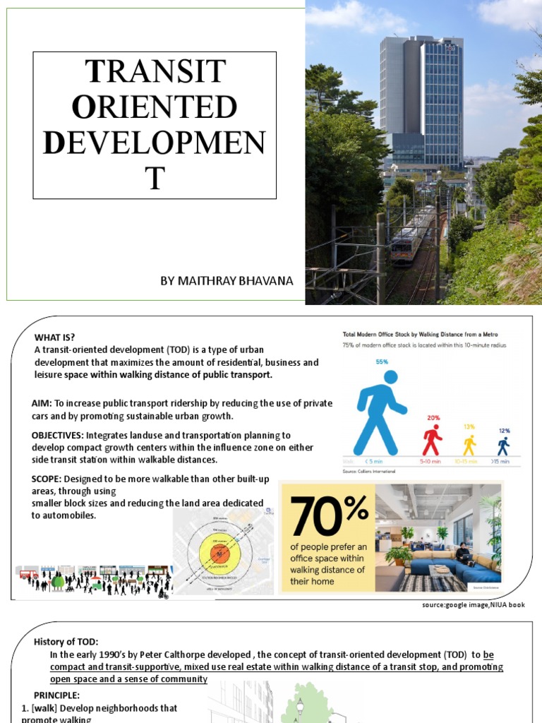 Transit Oriented Development | PDF | Public Transport | Urban Planning