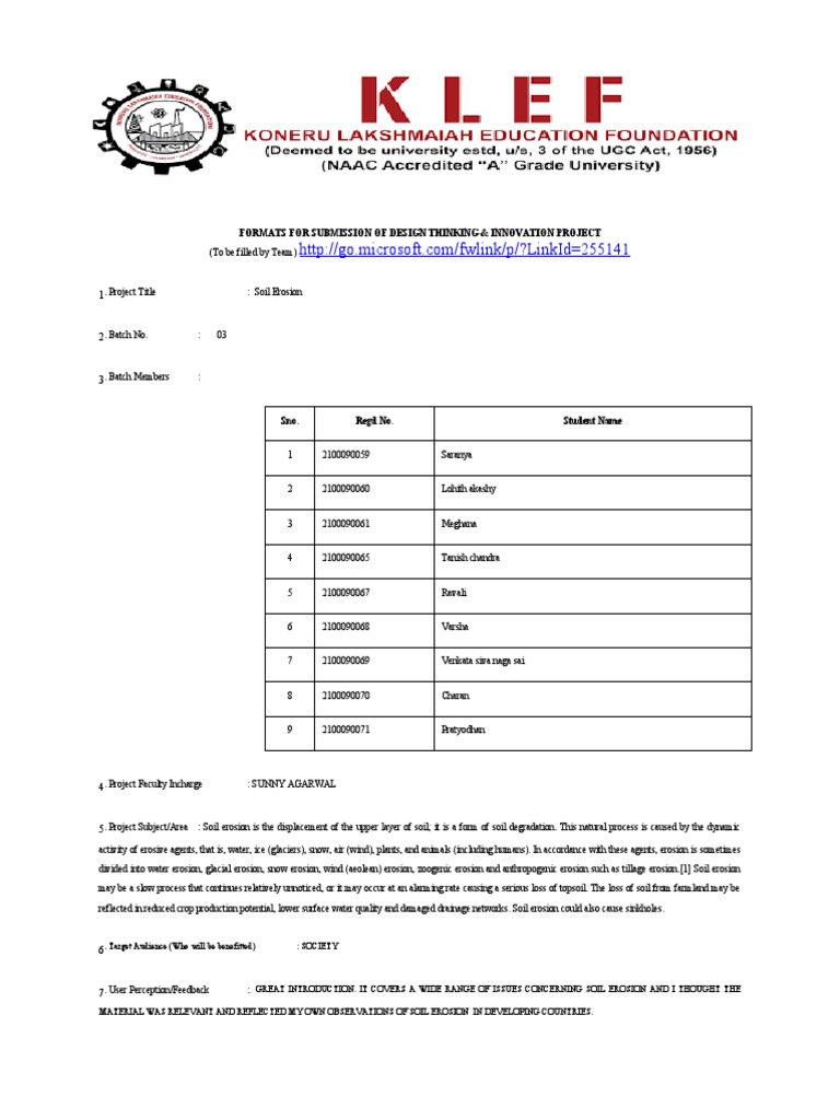 DTI Project Template | PDF | Erosion | Soil