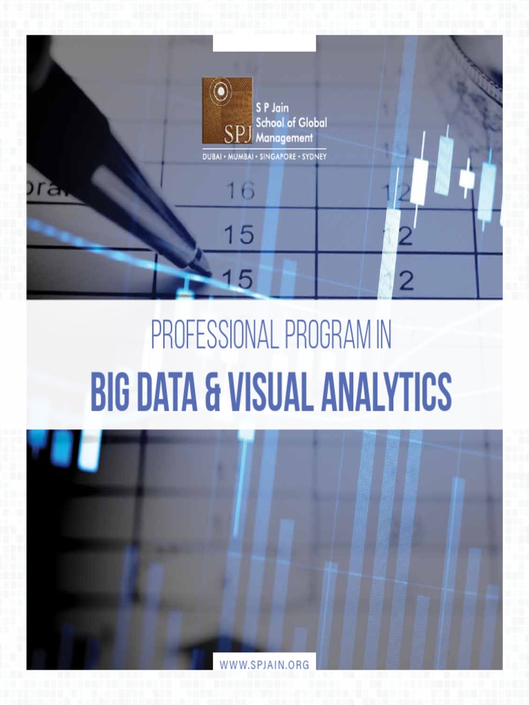 BIG DATA & Visual Analytics: Professional Program in | PDF | Big Data | Analytics