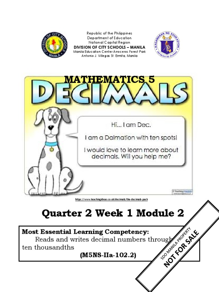 MATH 5 - Q2 - Mod2 | PDF | Numbers | Mathematical Notation