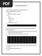Python Lab Manual | PDF | Parameter (Computer Programming) | C ...
